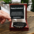 Happy Graduation Leather Bracelet – Outglare